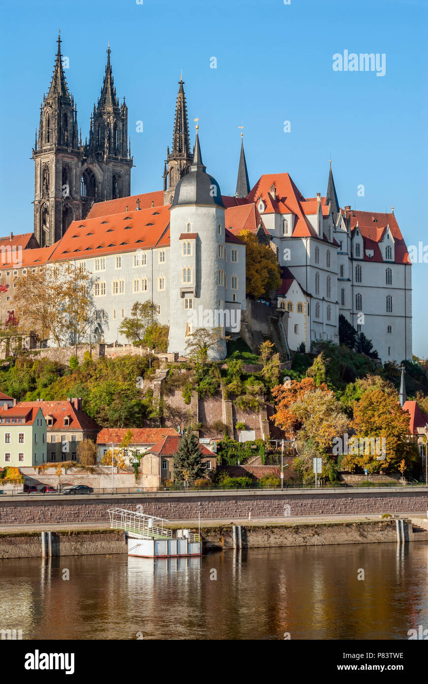 Albrechtsburg castle meissen germany hi-res stock photography and ...