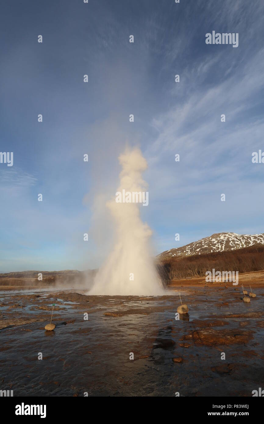 Strokkur the churn hi-res stock photography and images - Alamy