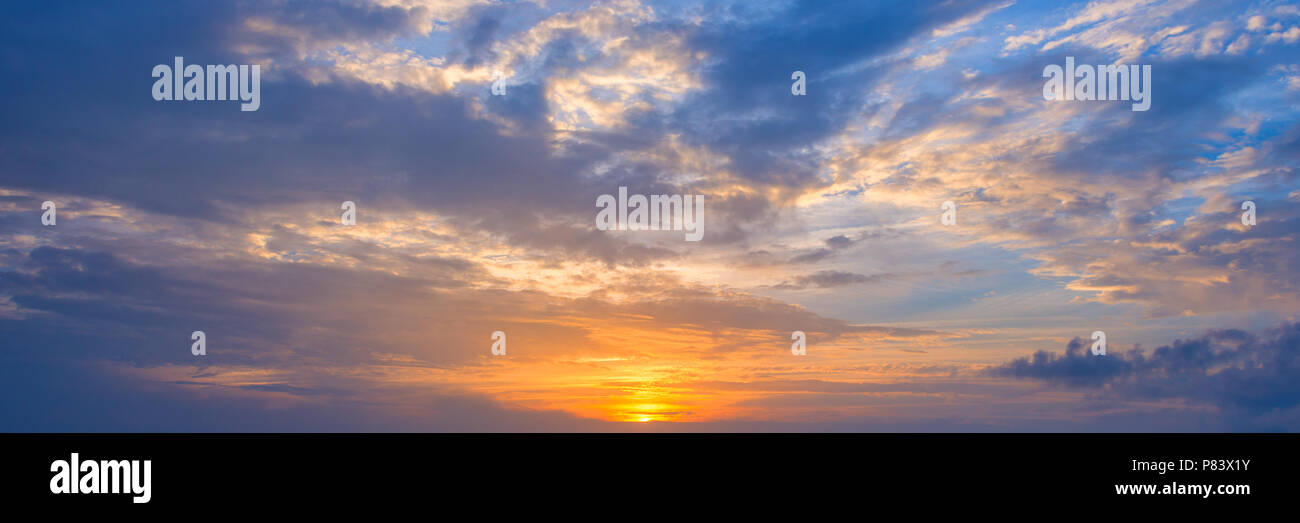 Clouds panoramic view hi-res stock photography and images - Alamy