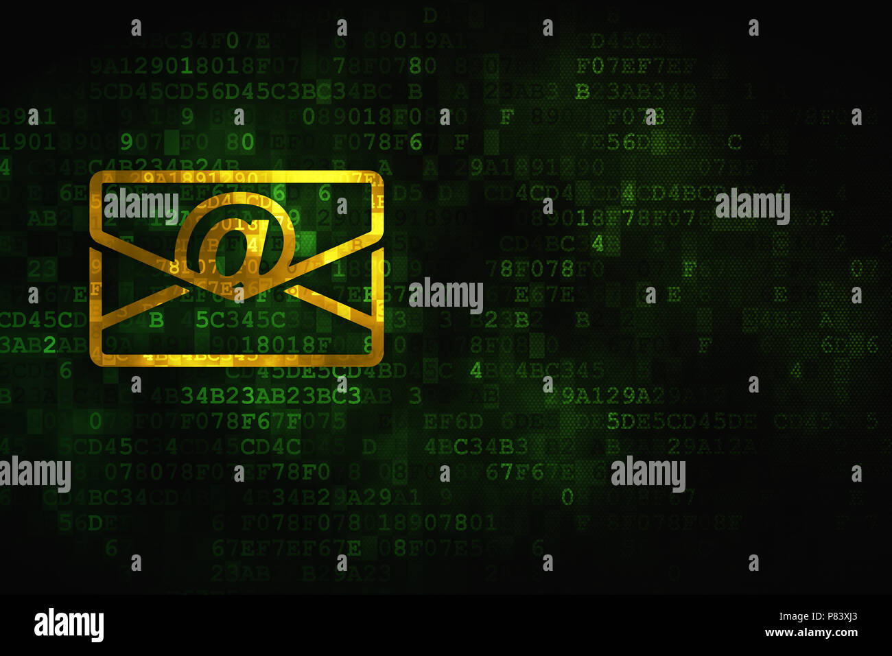 Business concept: Email on digital background Stock Photo - Alamy