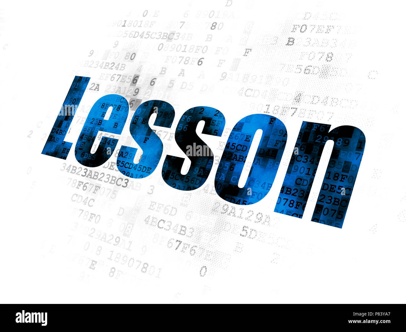 Studying concept on digital Cut Out Stock Images & Pictures - Alamy