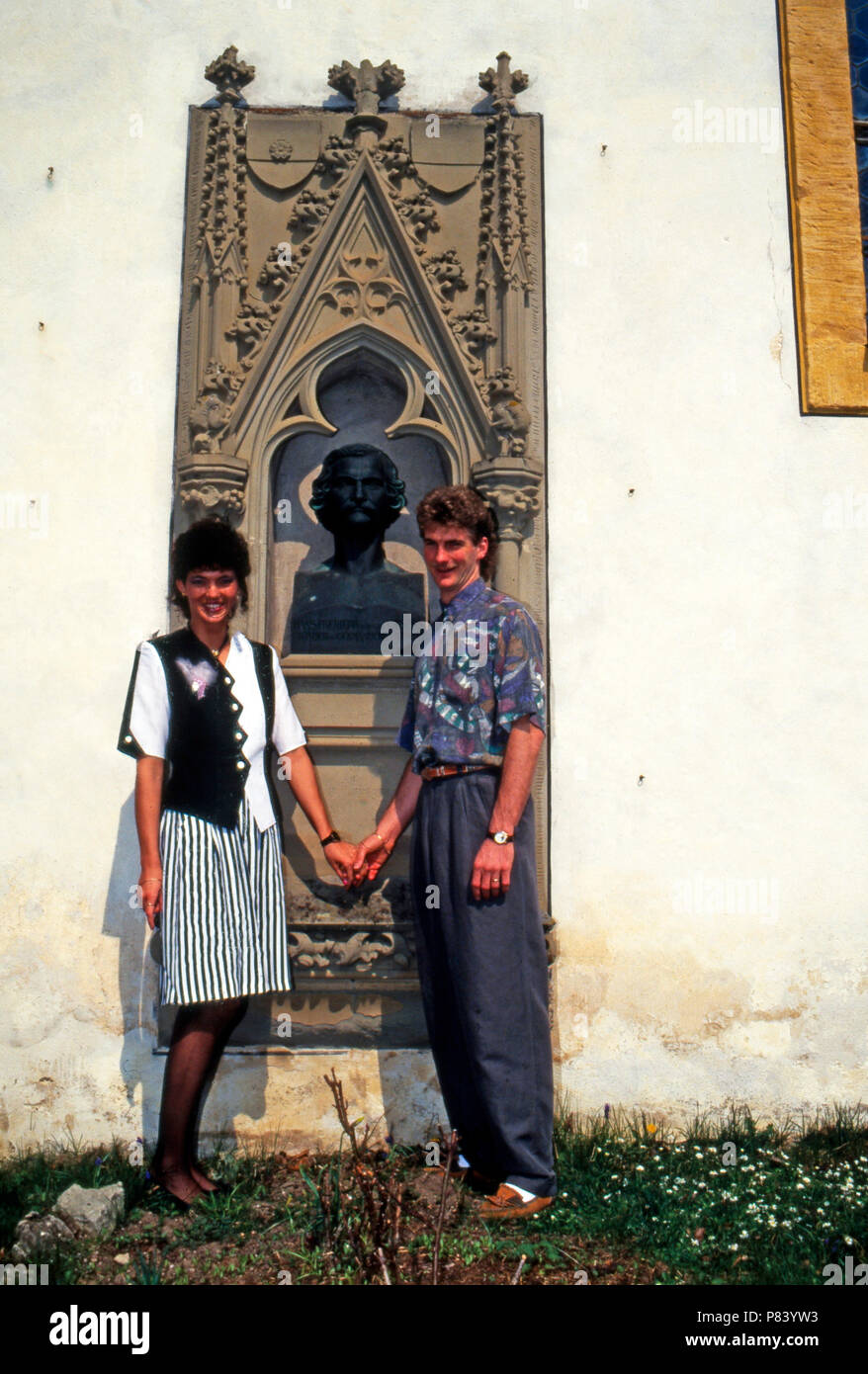 Baron Markus von und zu Aufseß mit Freundin Irene Stieber, Deutschland ...