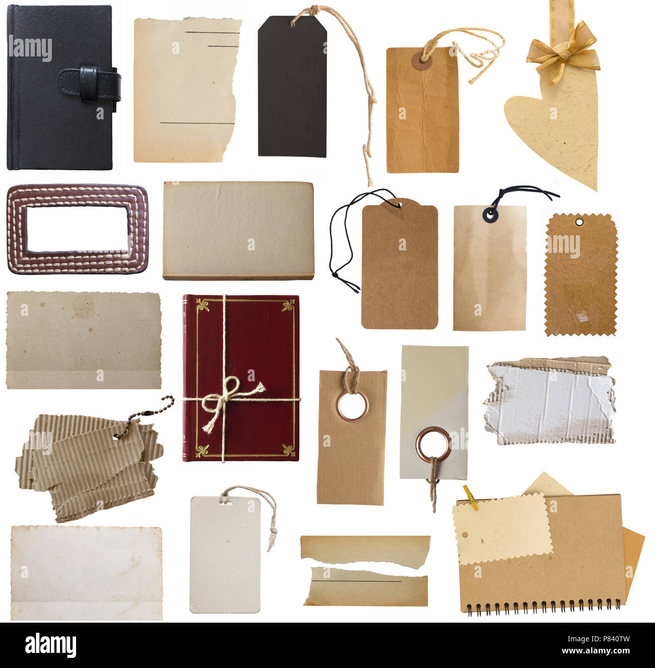 big collection of price tags, labels and notes Stock Photo - Alamy