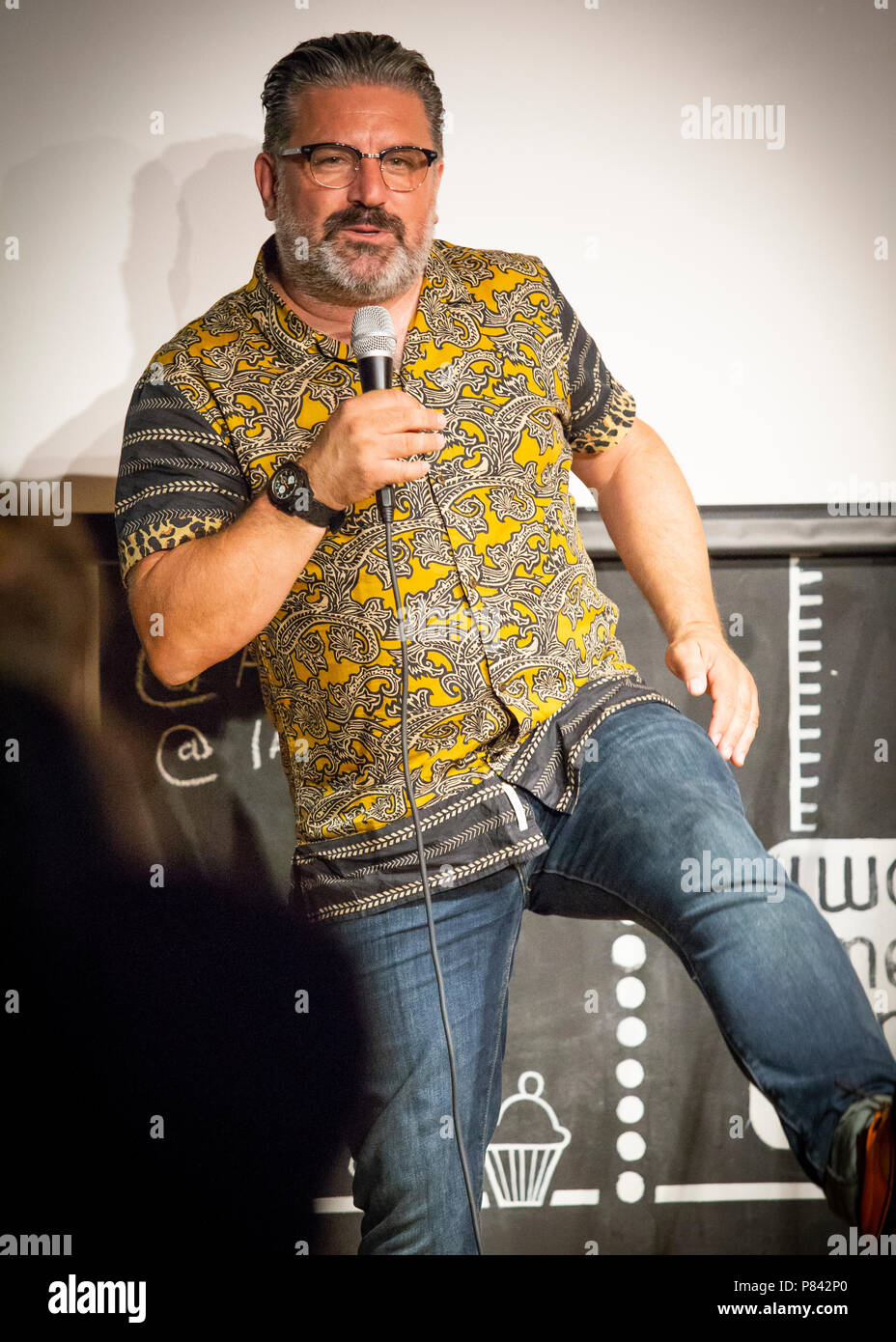 Comedian rich little hi-res stock photography and images - Alamy