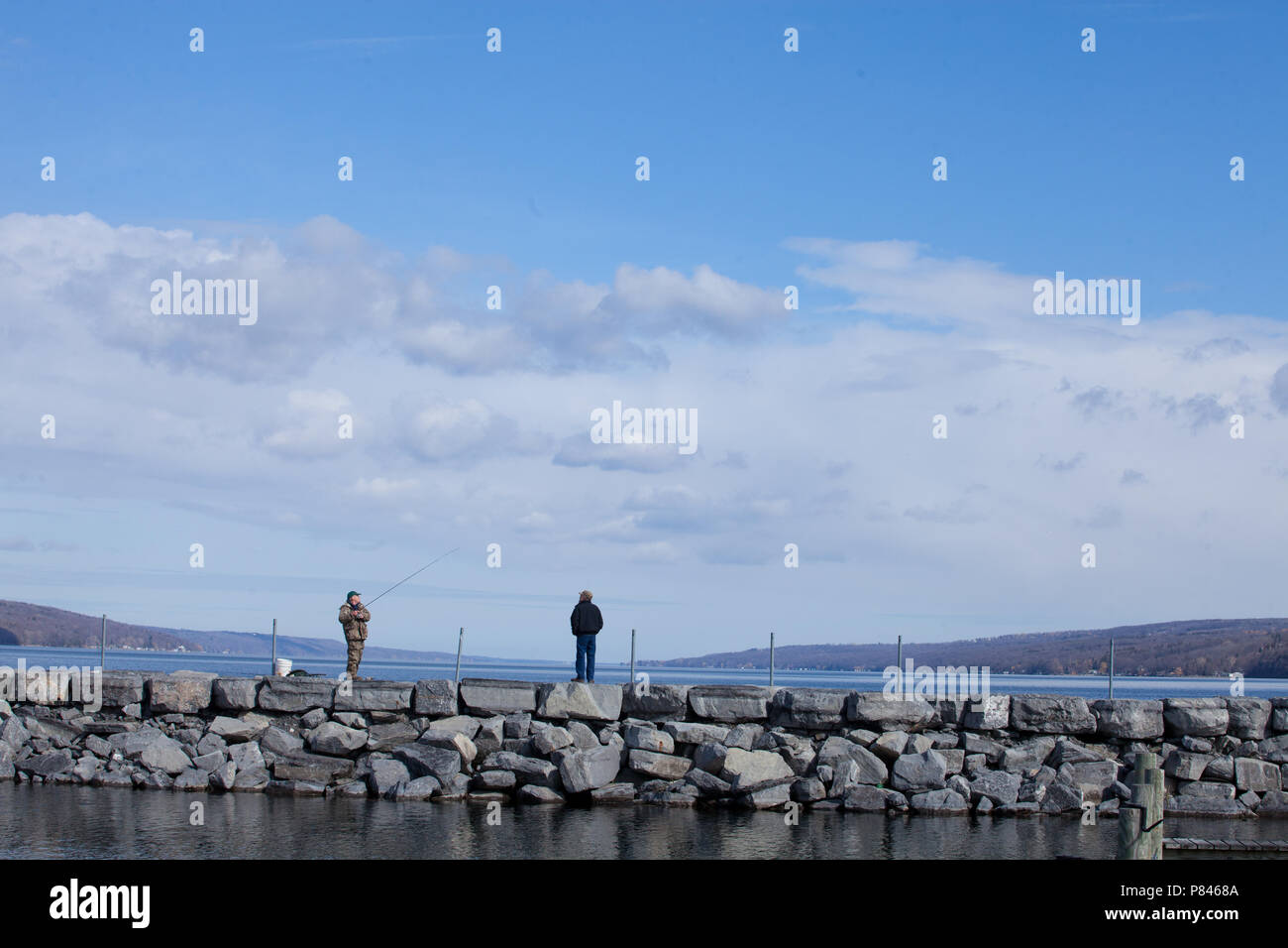 Salt Water and Tides versus a chain Stock Photo - Alamy