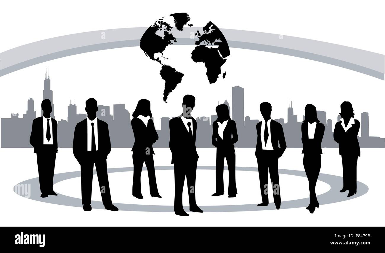Business people vector illustration Stock Vector Image & Art - Alamy