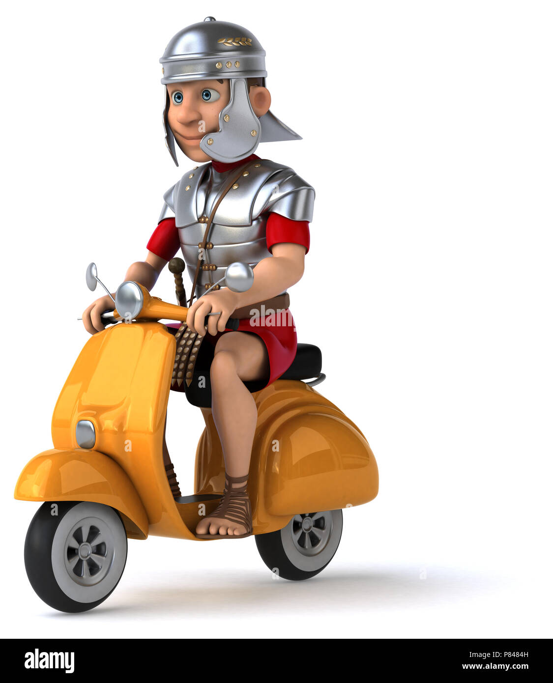 Fun roman soldier Stock Photo - Alamy