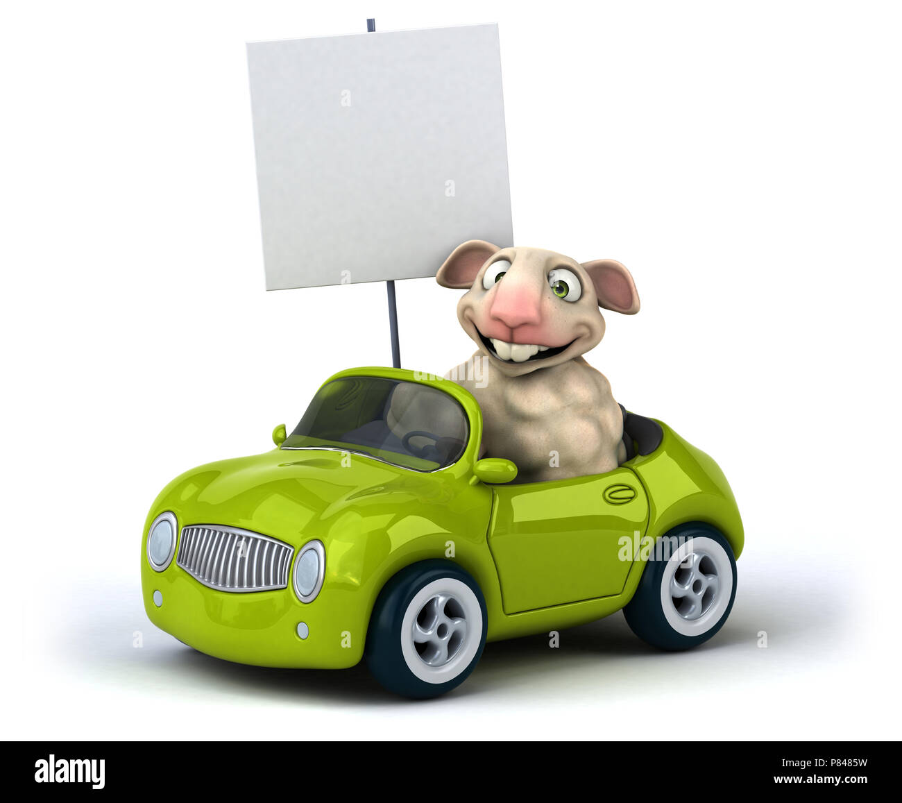 Sheep race car hi-res stock photography and images - Alamy