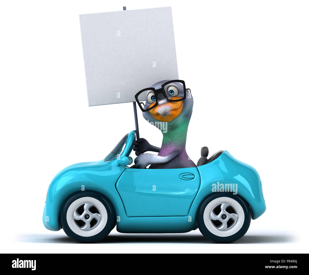 Pigeon car Cut Out Stock Images & Pictures - Alamy