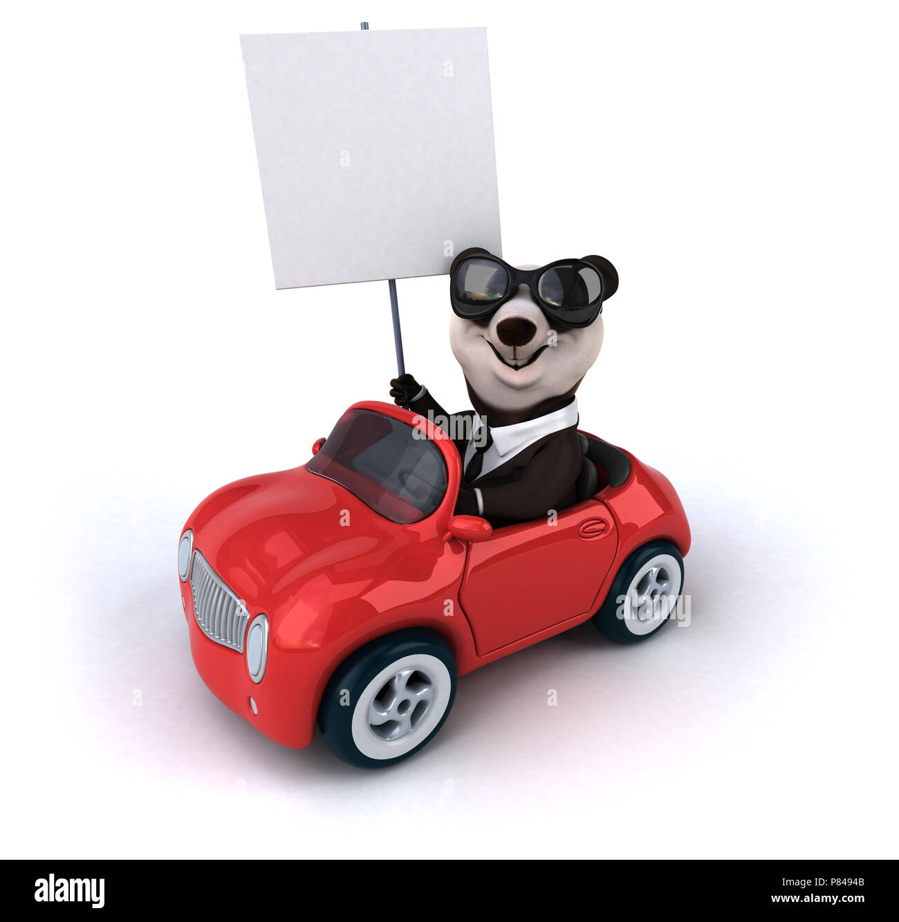 Panda car Cut Out Stock Images & Pictures - Alamy