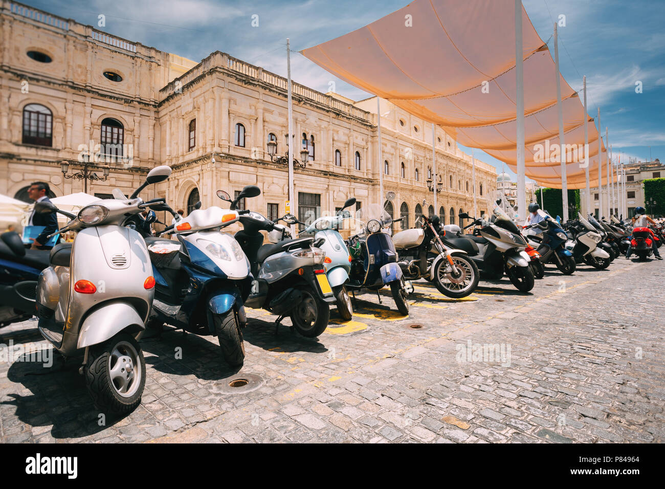 Spain motorcycles transport hi-res stock photography and images - Alamy