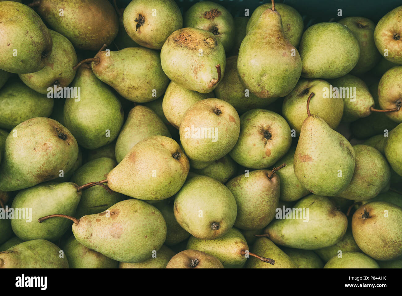 Top view ripe pears hi-res stock photography and images - Alamy