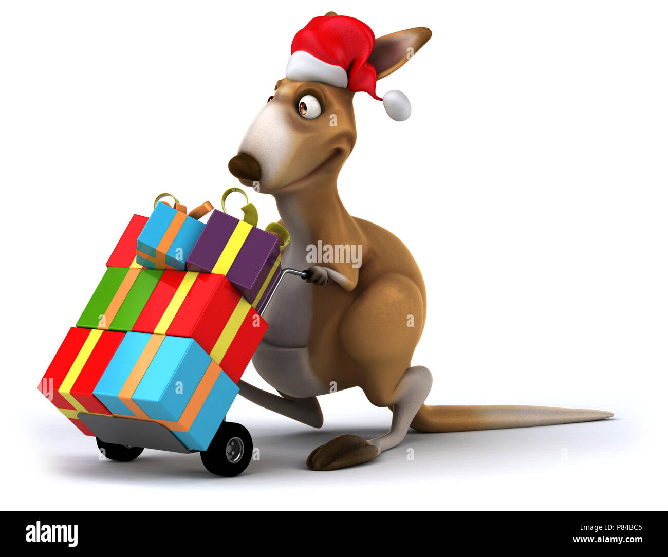 Kangaroo santa hi-res stock photography and images - Alamy