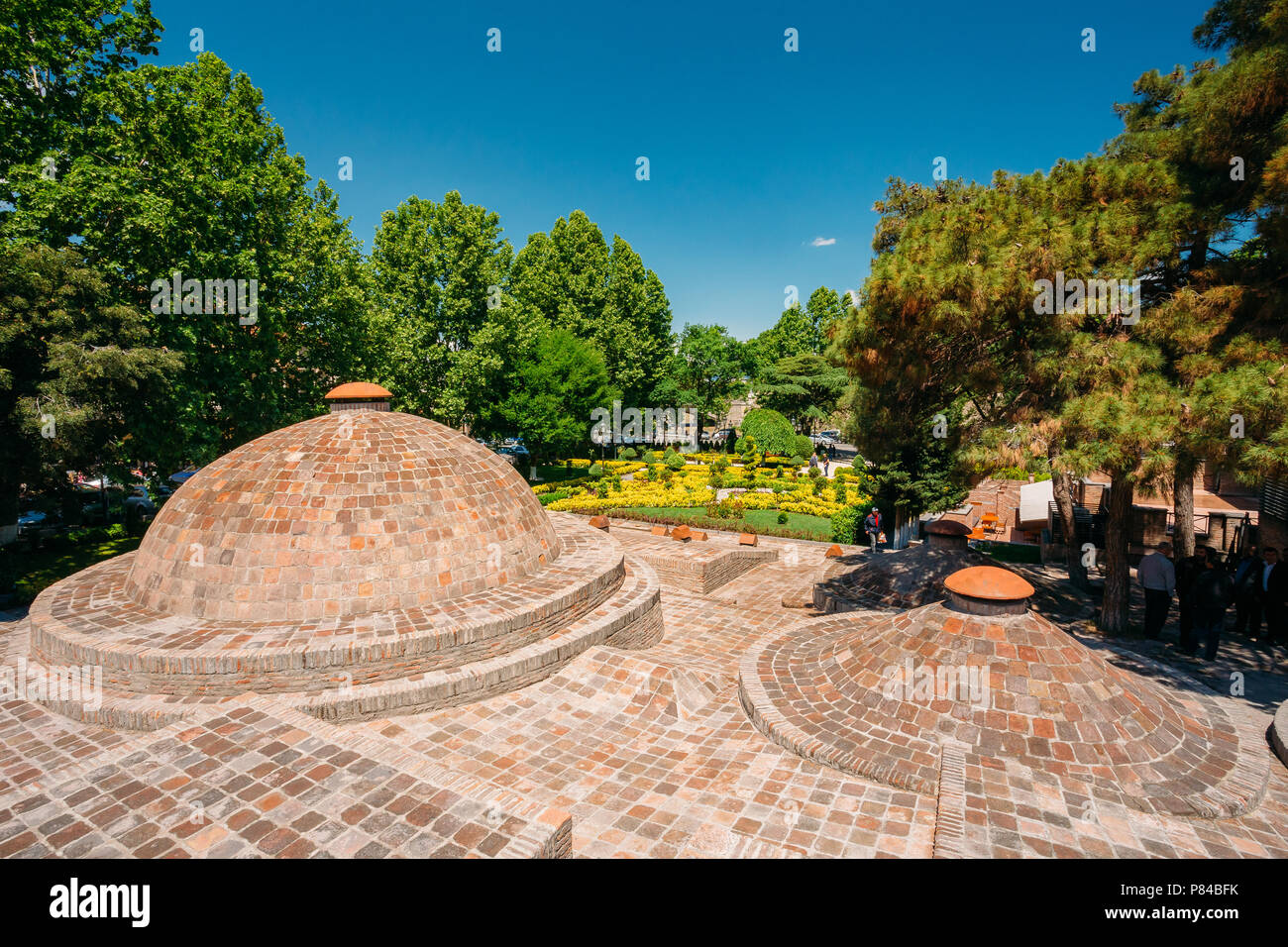 Tbilisi, Georgia. Abanotubani - Bath District - Is The Ancient District ...