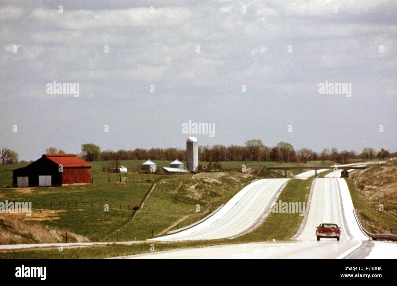 Bluegrass Parkway in Eastern Kentucky near Ashland and the Border with ...