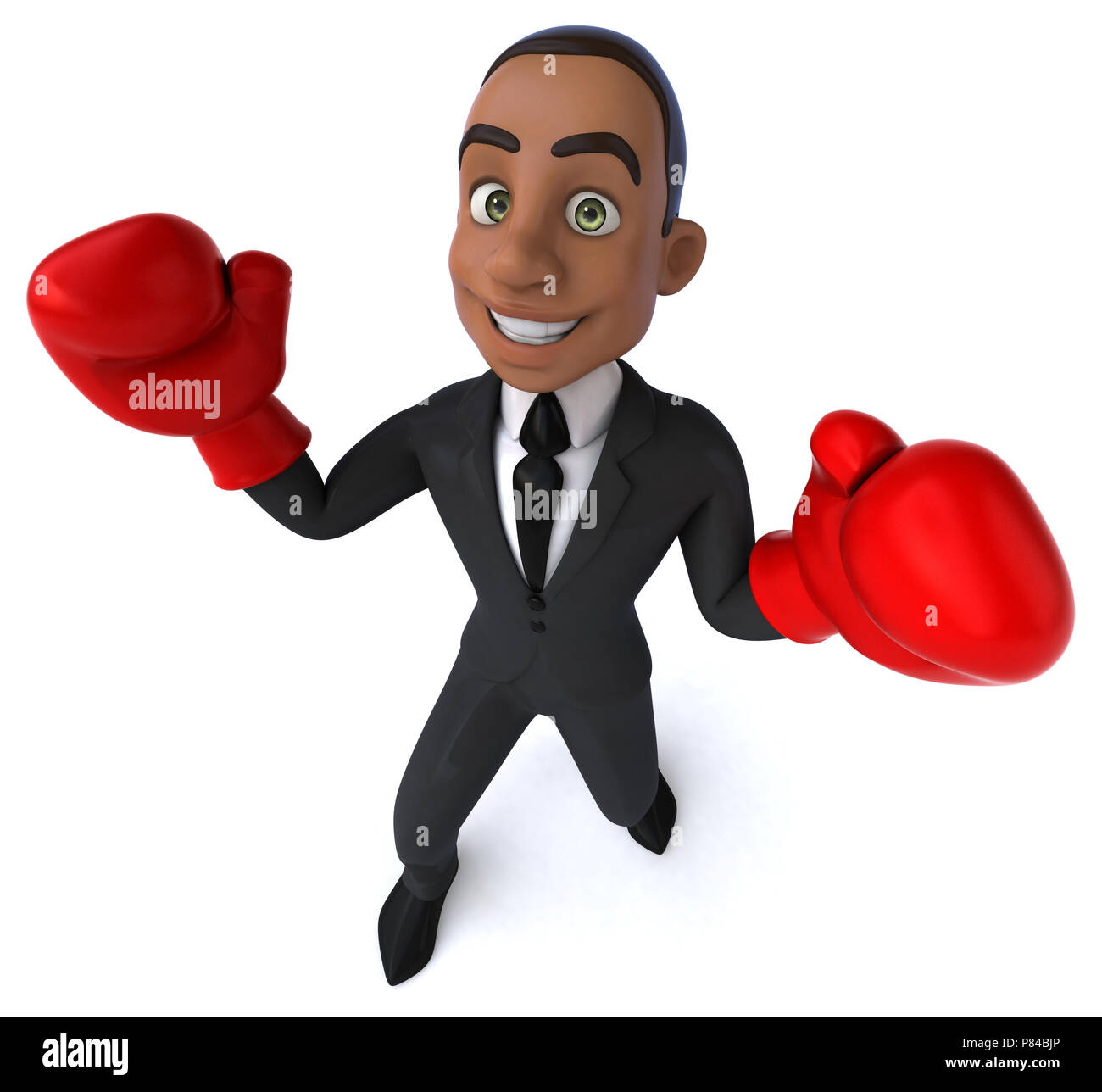 Fun business man Stock Photo - Alamy