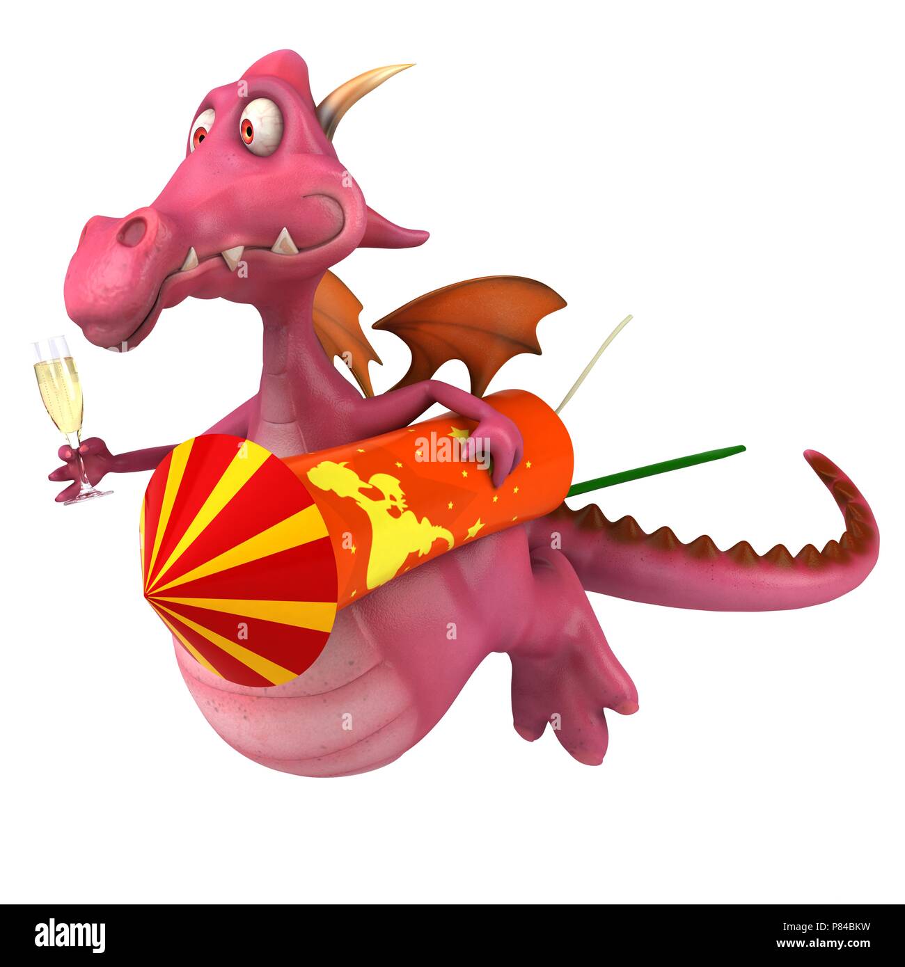 Dragon fireworks Cut Out Stock Images & Pictures - Alamy