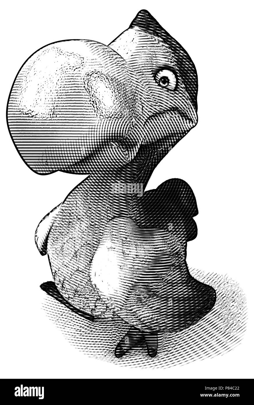 Cartoon dodo Black and White Stock Photos & Images - Alamy