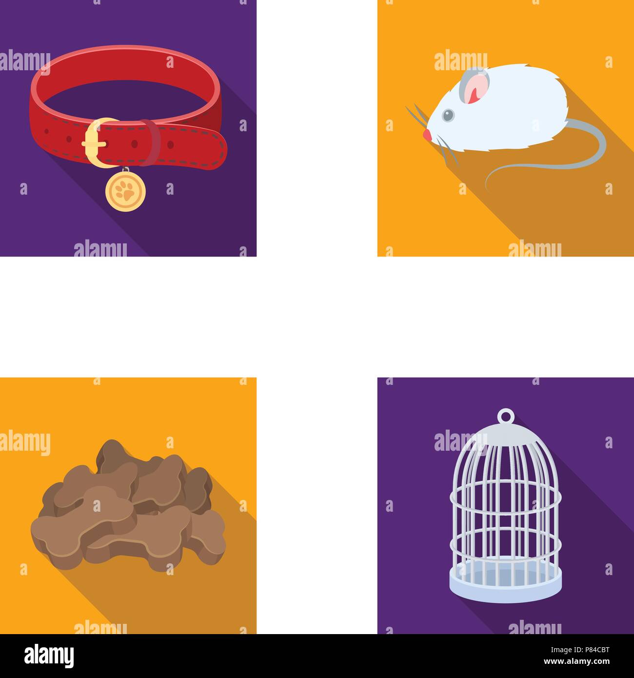 Rat in a cage illustration Stock Vector Images - Alamy