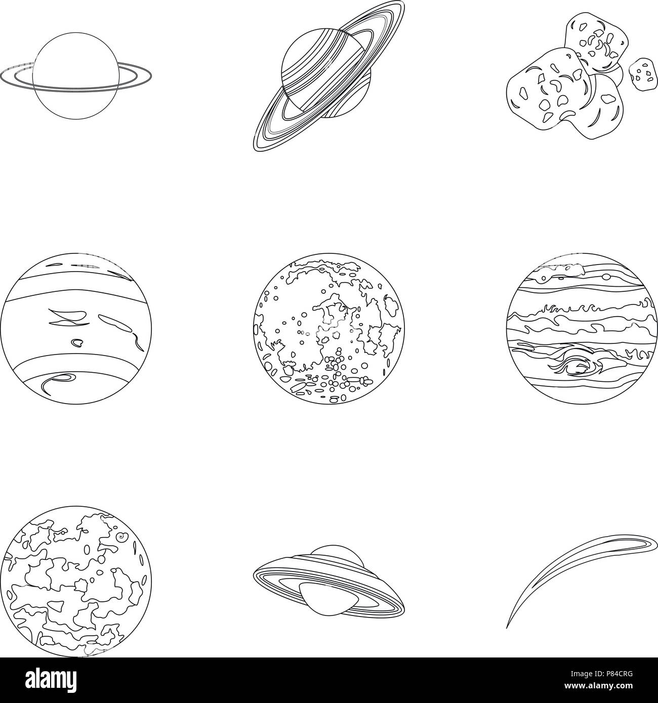 black,collection,comet,cosmic,earth,hole,icon,illustration,isolated ...