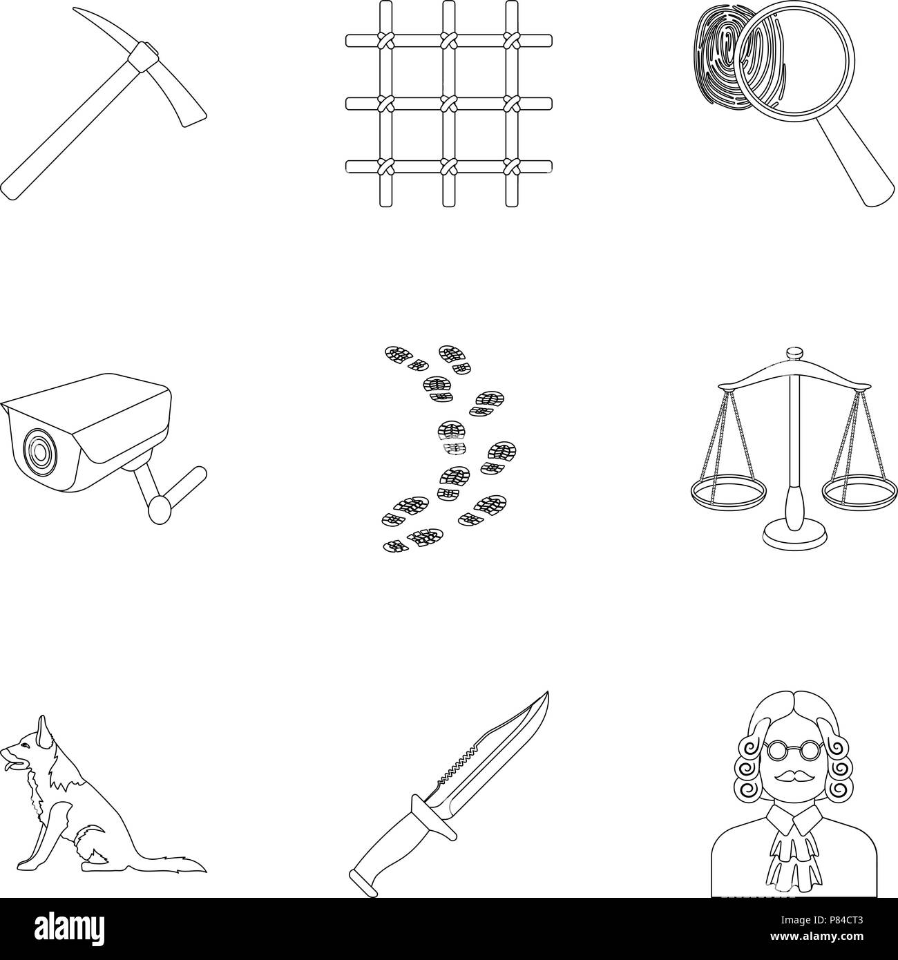 Jail keys illustration hi-res stock photography and images - Alamy