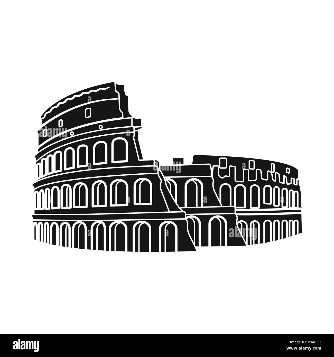 Amphitheatre Illustration High Resolution Stock Photography and Images ...