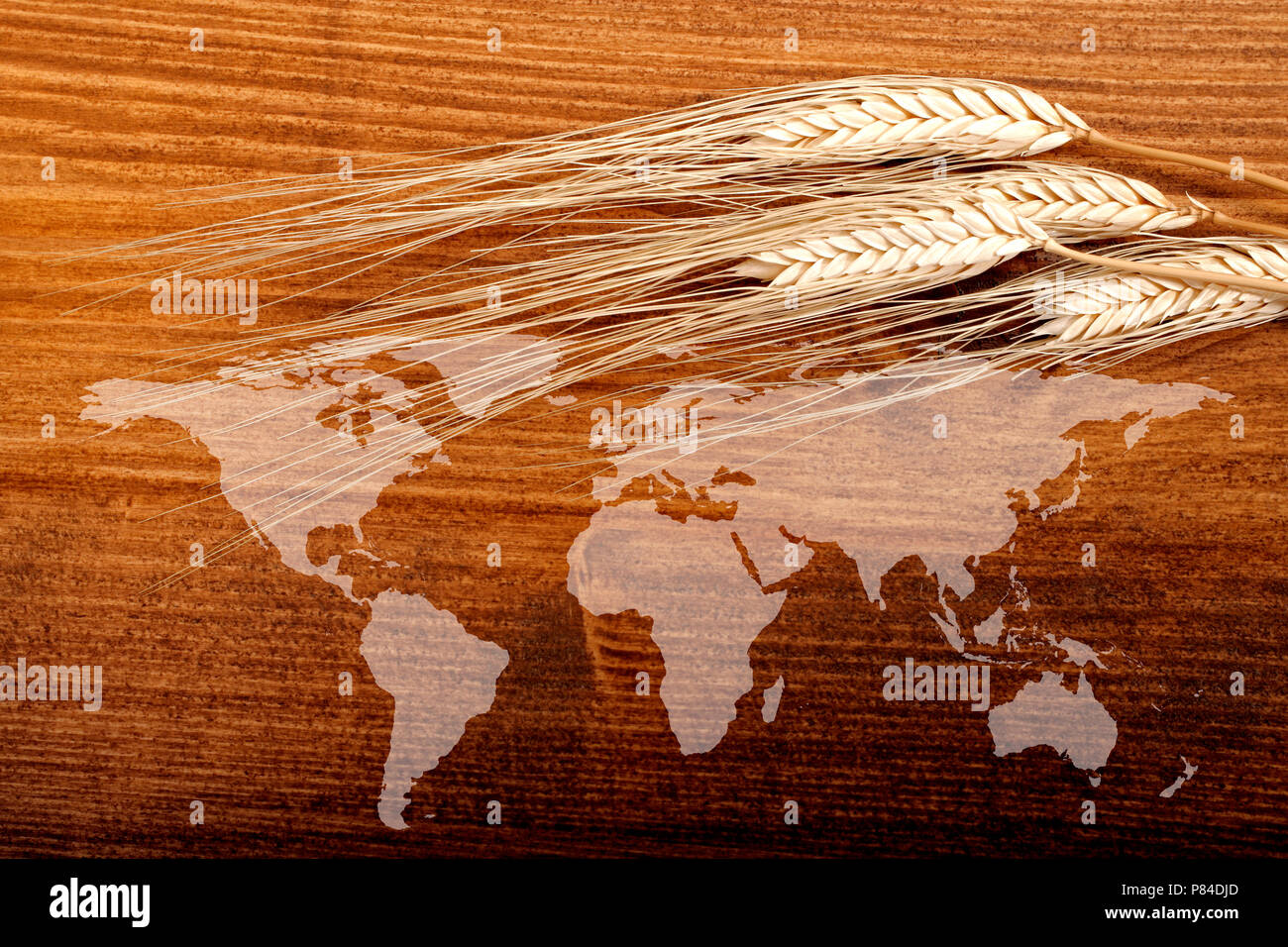 Map global grain hi-res stock photography and images - Alamy