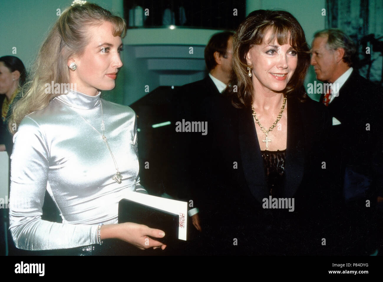 Moderatorin Petra Schürmann mit ihrer Tochter Alexandra Freund auf ...