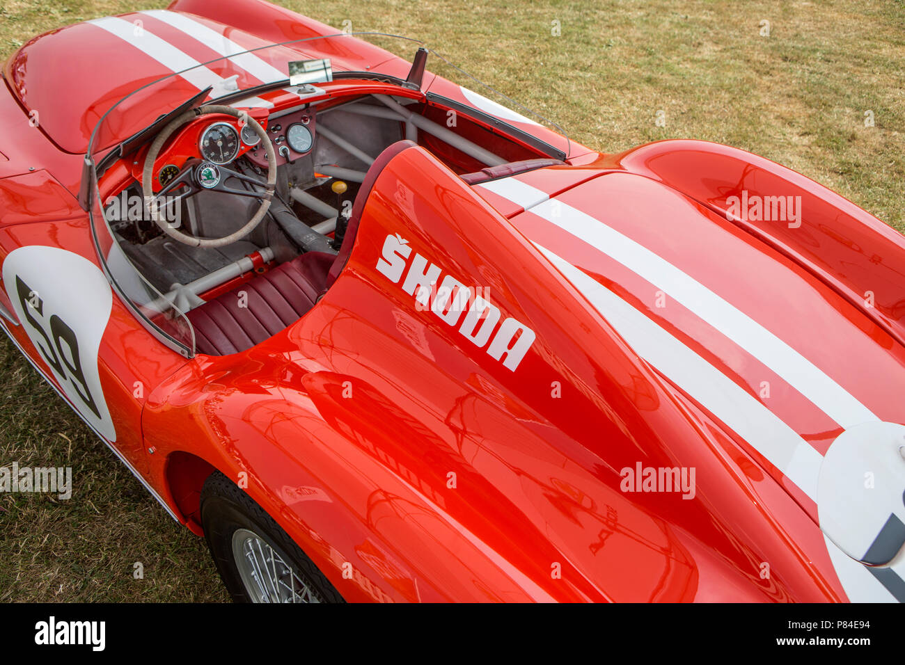 Skoda 1100 OHC sports car Stock Photo - Alamy