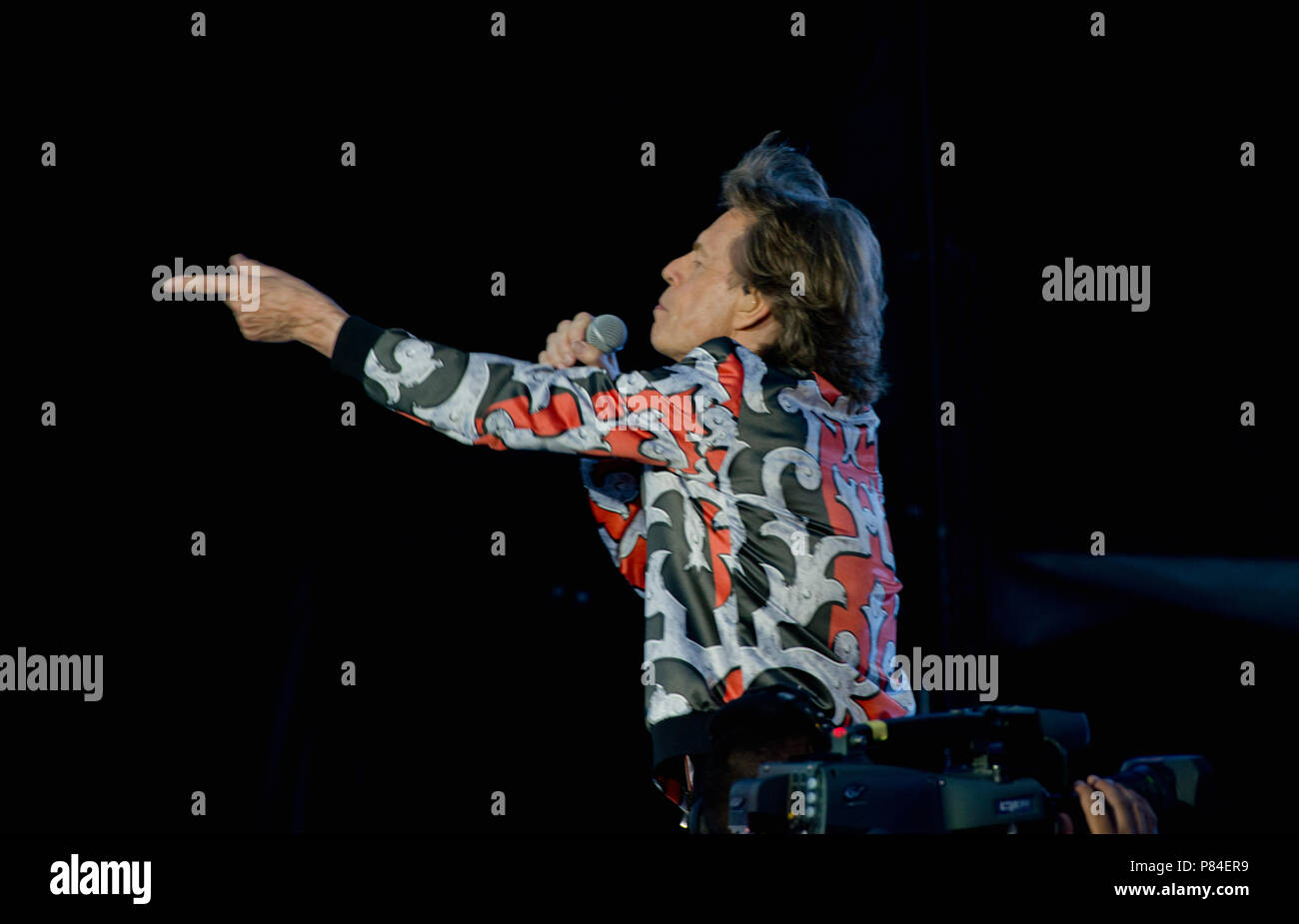 Mick Jagger, The Rolling Stones Stock Photo - Alamy