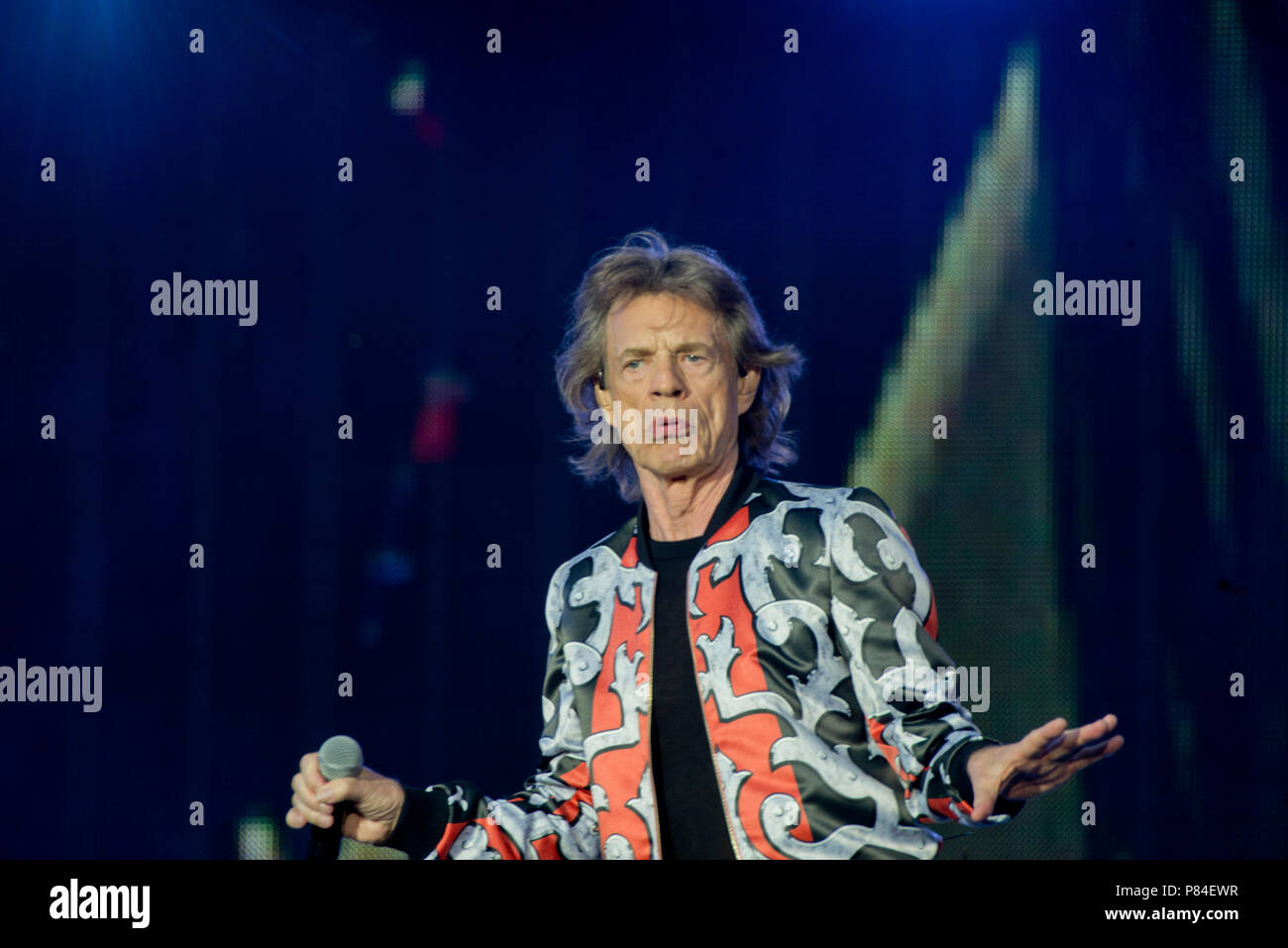 Mick Jagger, The Rolling Stones Stock Photo - Alamy
