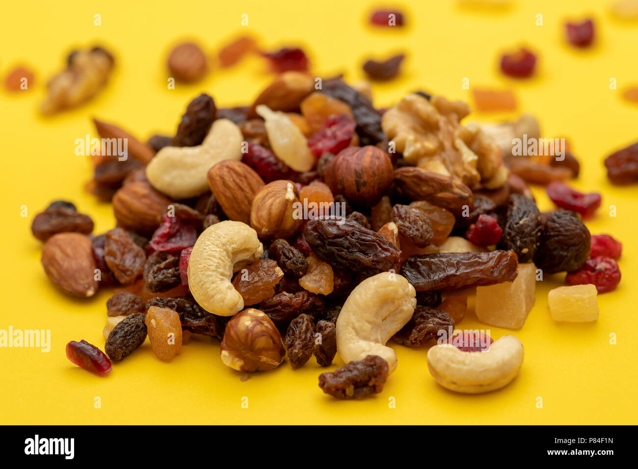 Mixed dry fruits close hi-res stock photography and images - Alamy