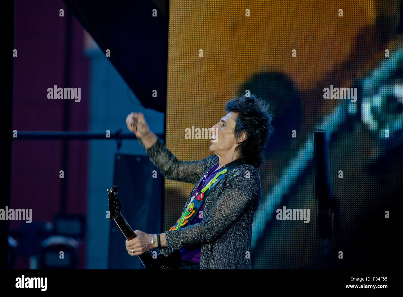 Ron Wood, The Rolling Stones Stock Photo - Alamy