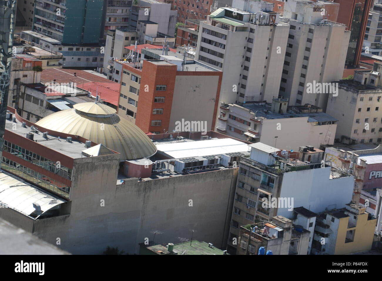 Sabana Grande Downtown District in Caracas, Venezuela. Marcos ...