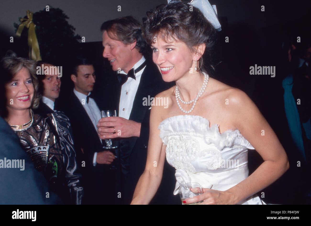 Die Braut Mary Elizabeth Hogan bei ihrer Hochzeit von Anton Wolfgang ...