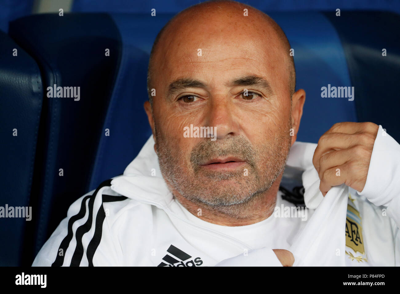 SAINT PETERSBURG, RUSSIA - JUNE 26: Argentina national team head coach ...
