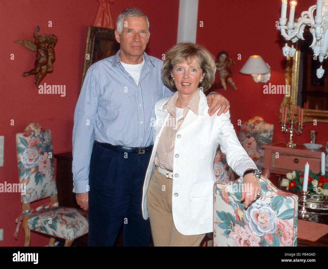 Michaela Rosemeyer Gräfin zu Castell-Rüdenhausen mit Ehemann ...