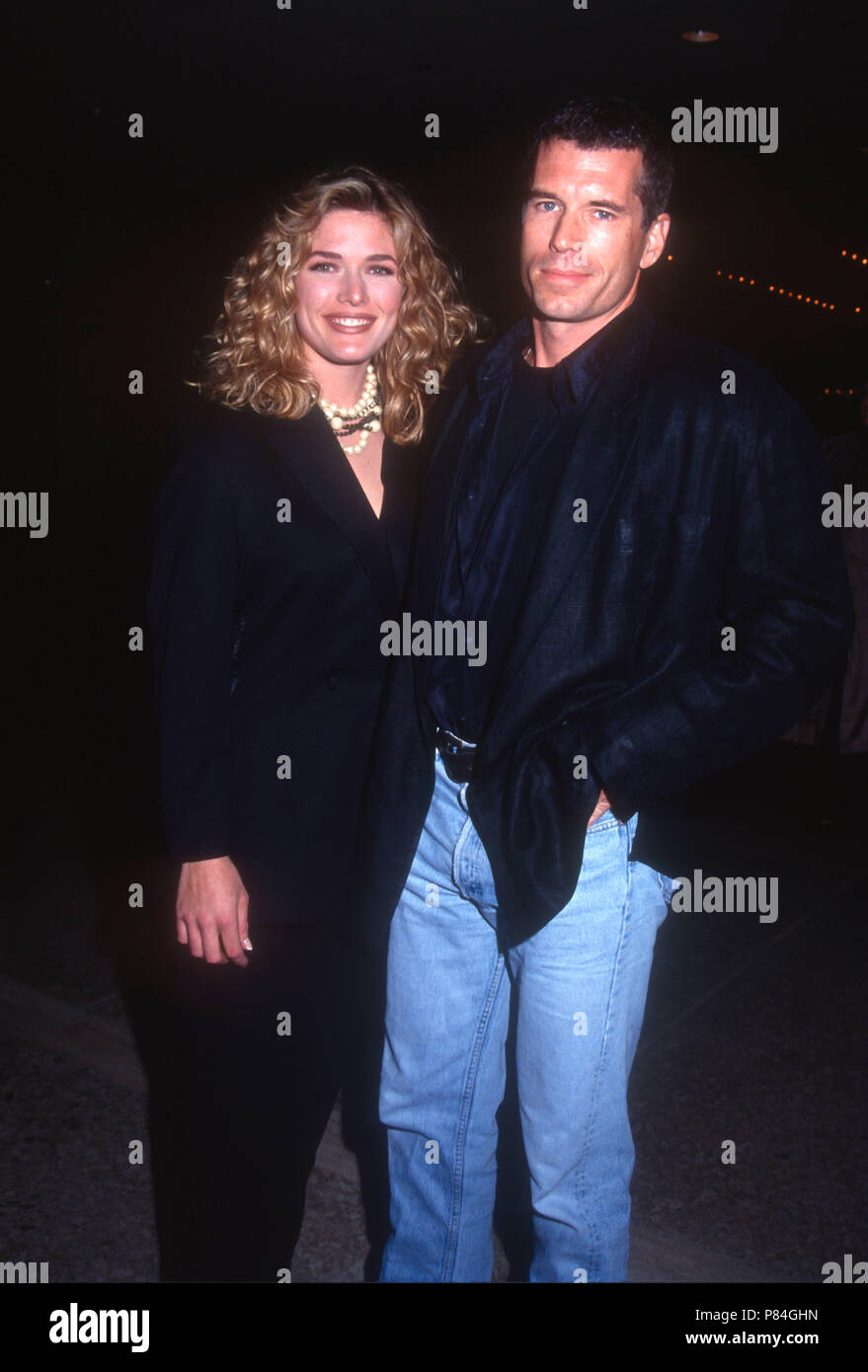 CENTURY CITY, CA - FEBRUARY 19: (L-R) Actress Shawn Huff and actor ...