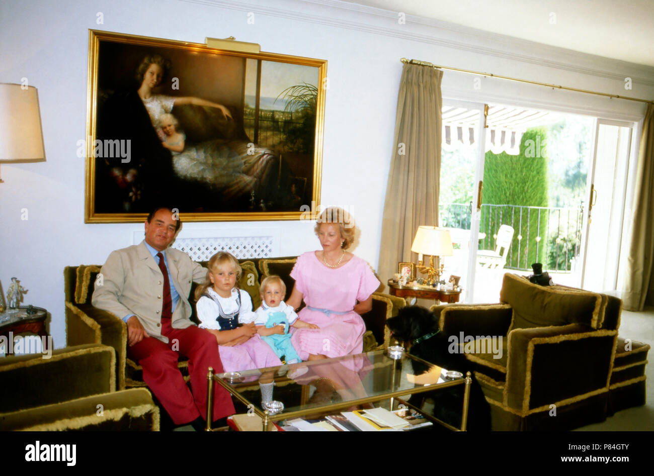 Prinzessin Marie Louise von Preußen mit Ehemann Rudolf Graf und Herr ...