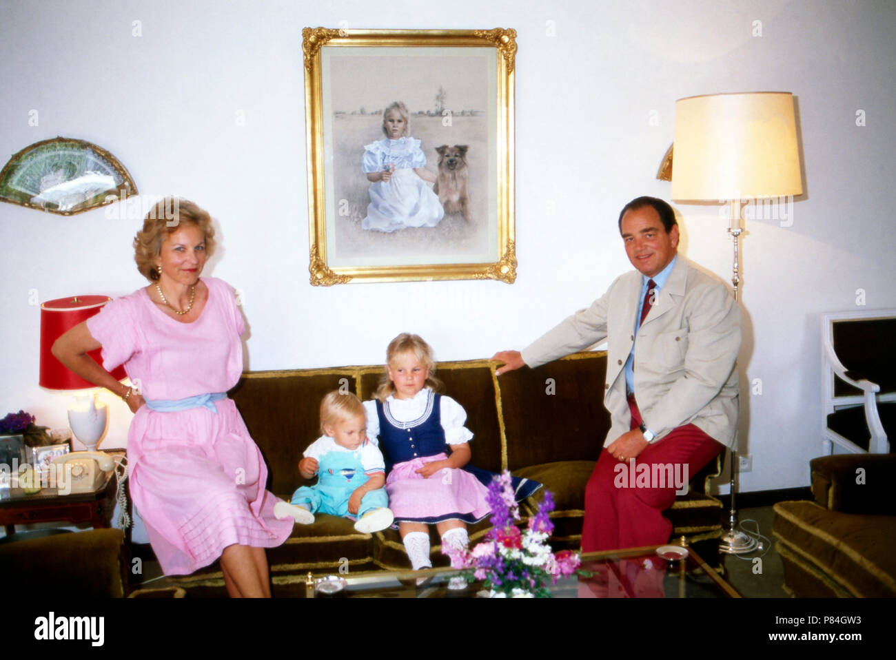 Prinzessin Marie Louise von Preußen mit Ehemann Rudolf Graf und Herr ...