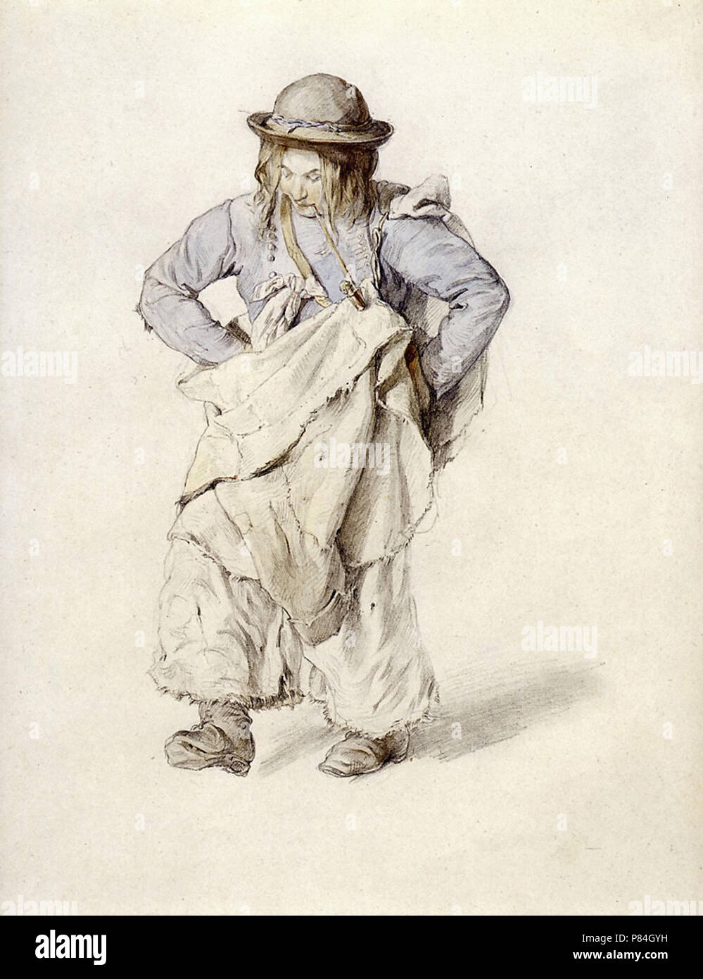 Danhauser Josef - Slowakischer Bauer Stock Photo - Alamy