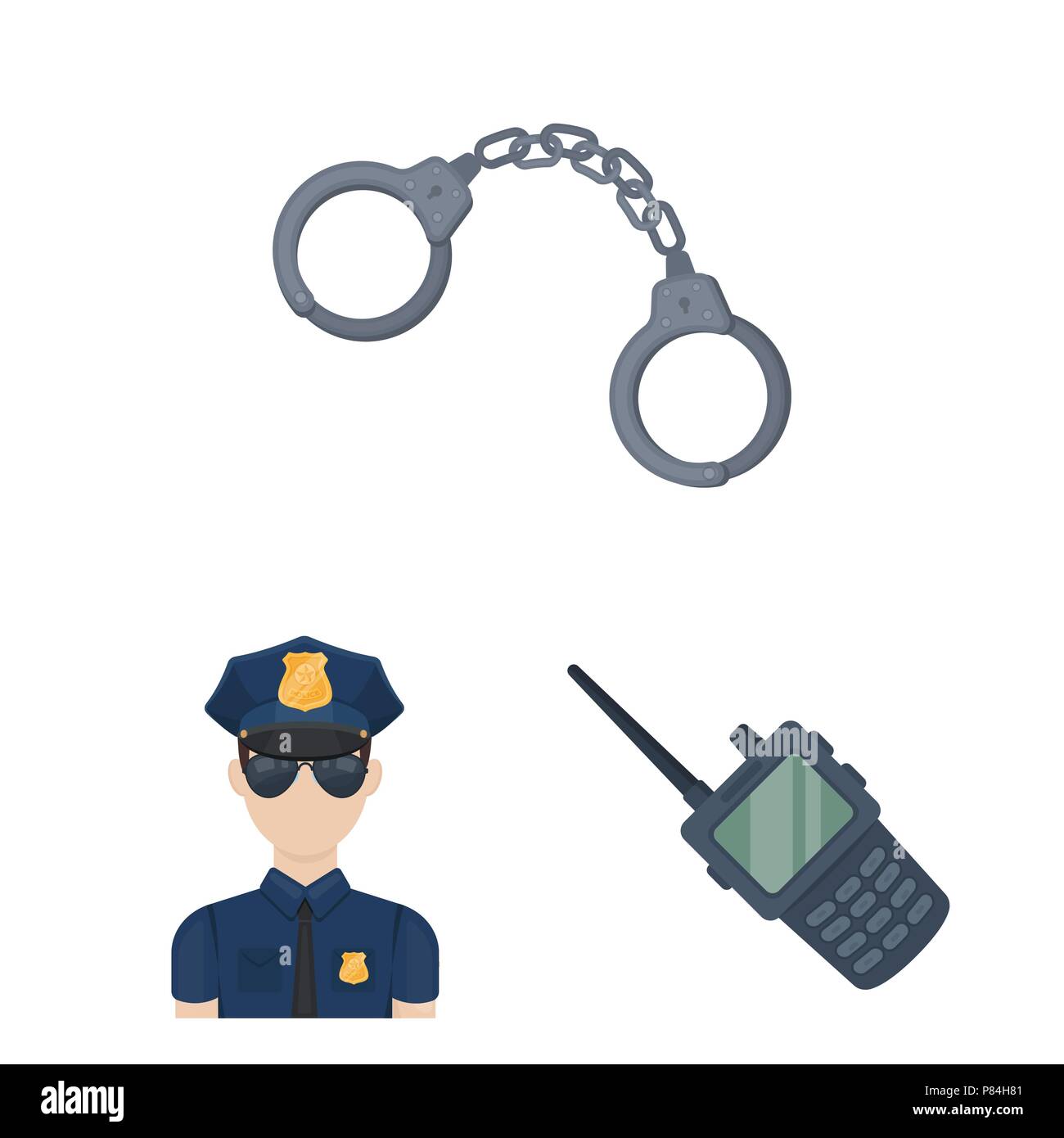 Police patrolling Stock Vector Images - Alamy