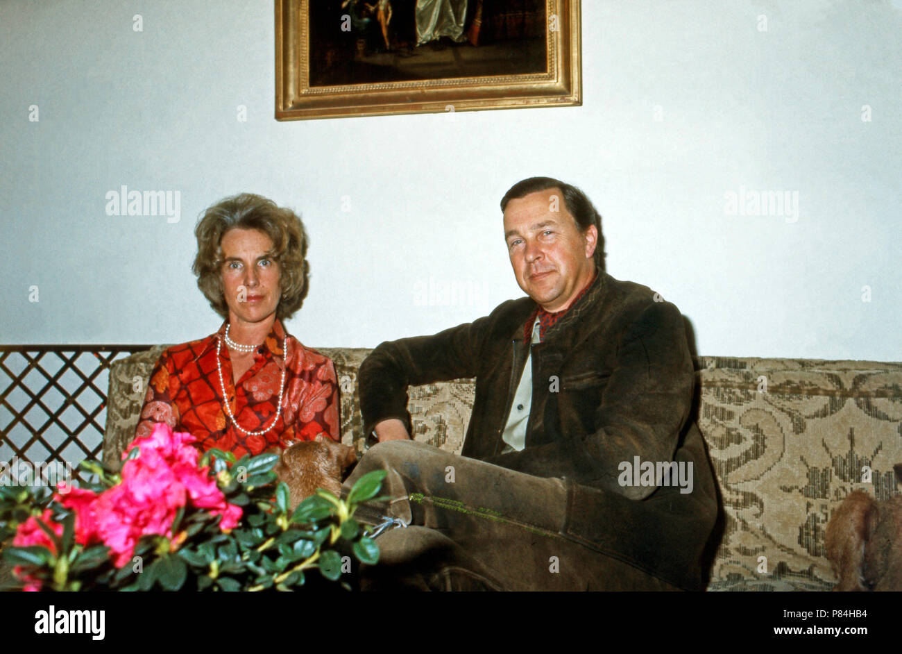 Oculi Gräfin Stauffenberg mit Ehemann Otto Philipp Schenk von ...