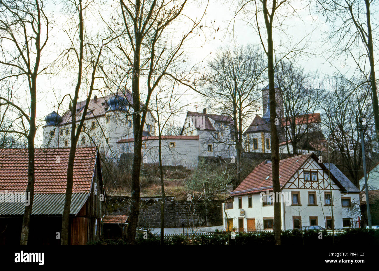 Burg Unteraufseß, Stammsitz der Familie von und zu Aufseß, Deutschland ...