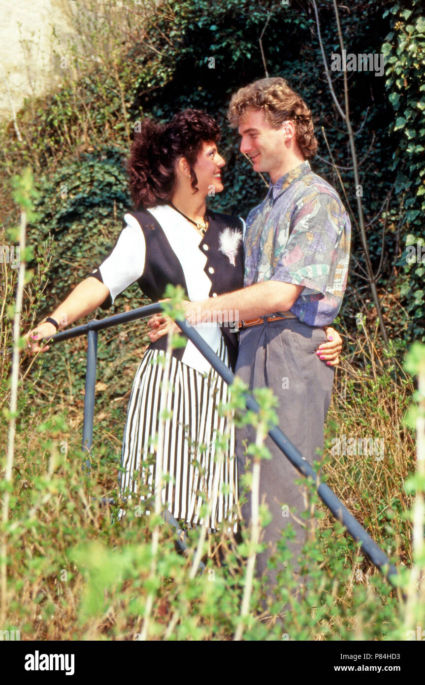 Baron Markus von und zu Aufseß mit Freundin Irene Stieber, Deutschland ...