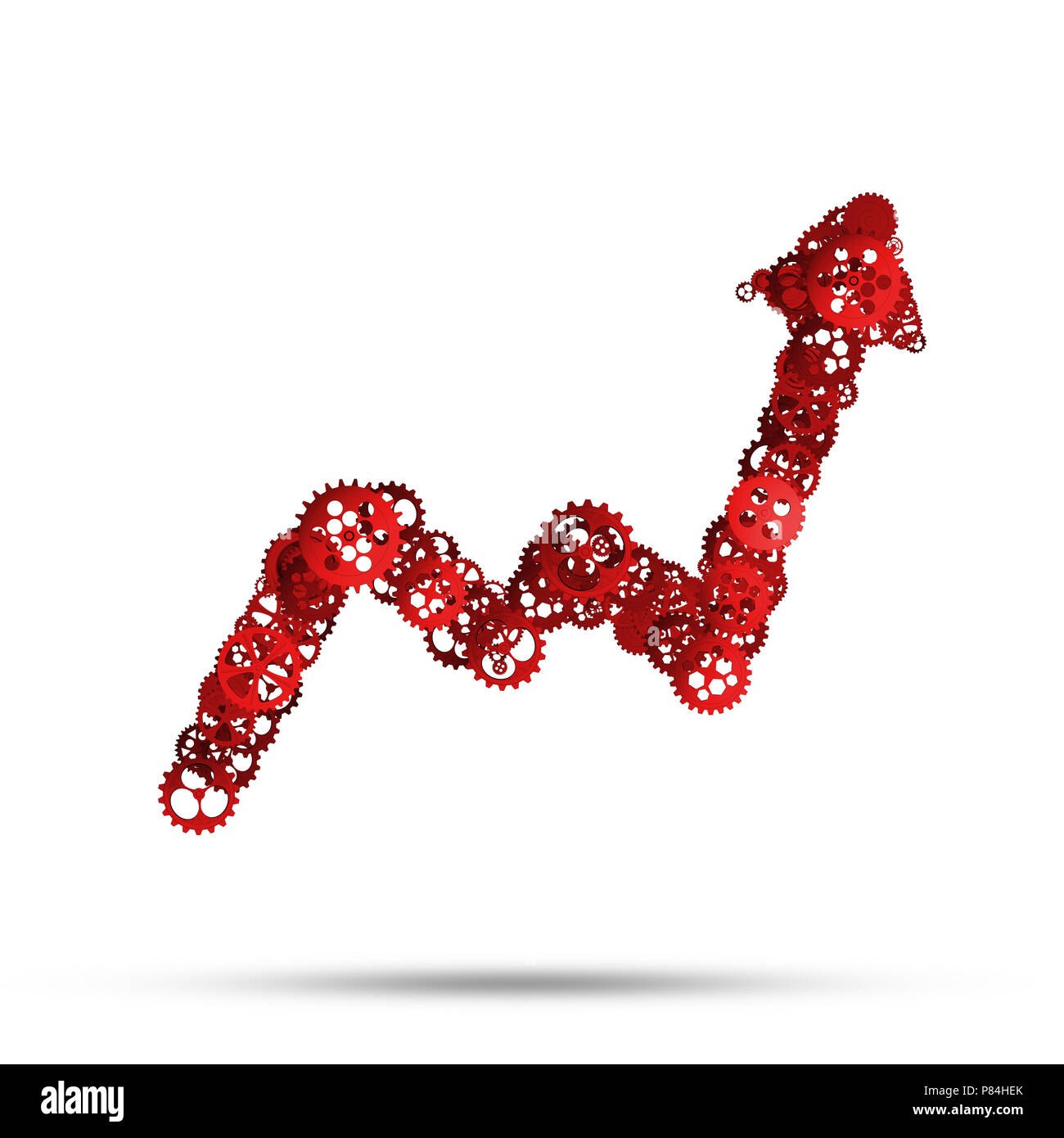 Arrow presented by hi-res stock photography and images - Alamy