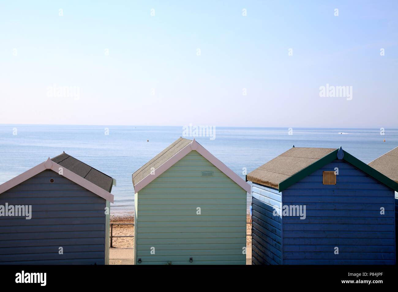 Beach Huts at Avon beach Mudeford, Christchurch, Dorset Stock Photo - Alamy