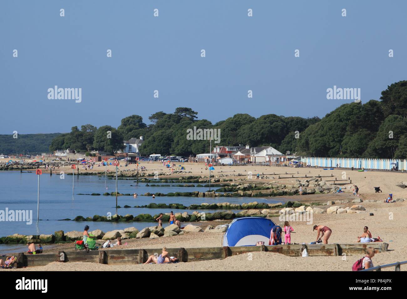 Avon Beach Mudeford, Christchurch, Dorset Stock Photo - Alamy