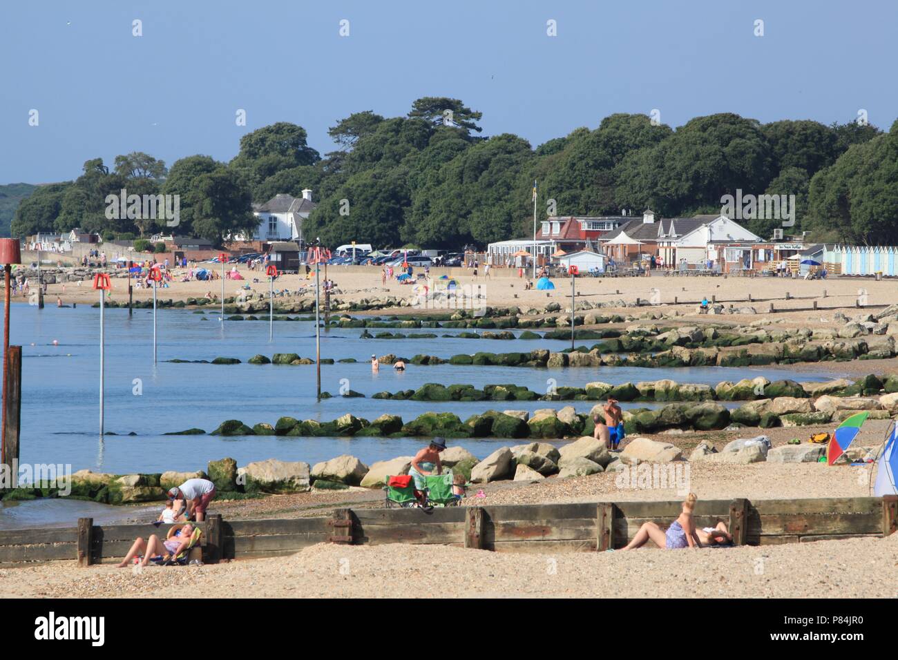 Avon Beach Mudeford, Christchurch, Dorset Stock Photo - Alamy