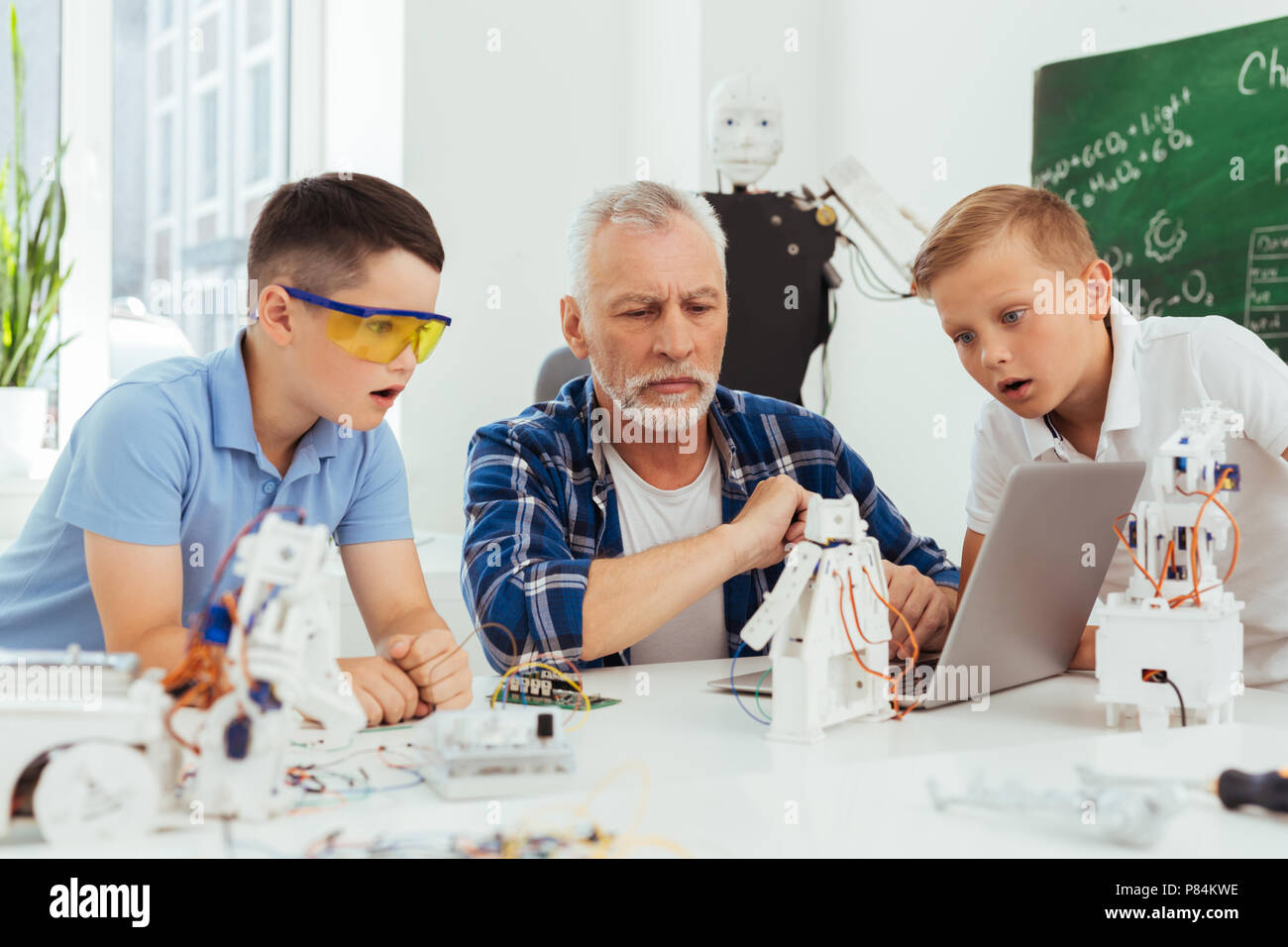 Nice young boys being excited Stock Photo - Alamy